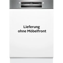Bosch teilintegrierbarer Geschirrsp&uuml;ler Serie 4 &raquo;SMI4ECS32E&laquo; 14 Ma&szlig;gedecke silber Die VarioSchublade bietet mit extra Aussparungen Platz f&uuml;r gr&ouml;&szlig;ere 