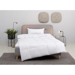 OTTO home Daunenbettdecke + Kopfkissen &raquo;Cavanelle Bettdecke 135x200 cm, 155x220 cm&laquo; Set mit Kissen 40x80 oder 80x80 cm, Sommer, Winter, Made in 