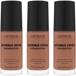 Catrice Damen &raquo;Invisible Cover Foundation&laquo; mit langanhaltendem Finish braun