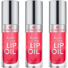Essence Damen Lipgloss &raquo;hydra kiss LIP OIL&laquo; mit hochgl&auml;nzendem Finish pink