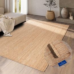 Villeroy & Boch Teppich &raquo;Rosalie Juteteppich&laquo; rechteckig 10 mm H&ouml;he L&auml;ufer, 100% Jute, Natur, Wohnzimmer, Esszimmer, Schlafzimmer, GRS beige Jute