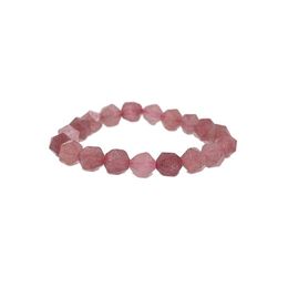 Firetti Damen Armband &raquo;Schmuck Geschenk Facettschliff&laquo; Made in Germany - mit Labradorit oder facettiertem Quarz rosa