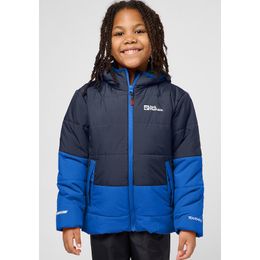 Jack Wolfskin M&auml;dchen &raquo;TWO HILLS INS JACKET K&laquo; mit Kapuze blau 92