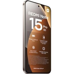 Xiaomi Smartphone &raquo;Redmi Note 15 Pro 5G 8+256&laquo; Titanium Mediatek Dimanesity 7400-Ultra