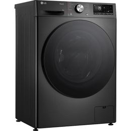 LG Waschmaschine &raquo;F2V7SLIM9B&laquo; 9 kg 1200 U/min Raumsparer: nur 53,5 cm tief schwarz AI DD : intelligente Erkennung der Fasern f&uuml;r 18% mehr Gewebeschutz