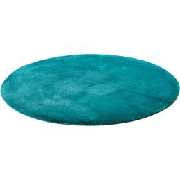 Wecon home Basics Badematte &raquo;Joris&laquo; H&ouml;he 20 mm rutschhemmend beschichtet strapazierf&auml;hig waschbar, viele Gr&ouml;&szlig;en, Badezimmerteppich, uni blau Polyester