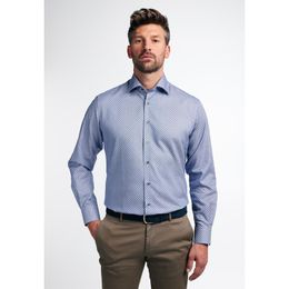 Eterna Herren Langarmhemd &raquo;MODERN FIT&laquo; NON IRON (b&uuml;gelfrei) blau 46, Normalgr&ouml;&szlig;en