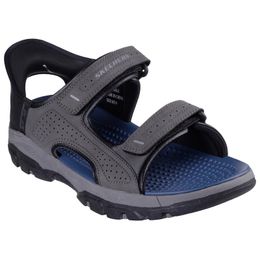 Skechers Herren Outdoorsandale &raquo;TRESMEN-REECE&laquo; , Trekking Sandale, Outdoorschuh mit Heel Pillow Funktion grau 40