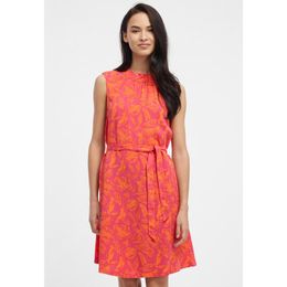 Ragwear Damen Sommerkleid &raquo;ANGYC PRINT ORG&laquo; Neckholder mit Knopfverschluss und Keyhole hinten pink XL (42), N-Gr