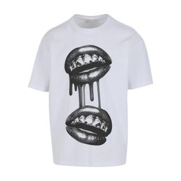 MisterTee Herren MisterTee T-Shirt &raquo;MisterTee Grillz Lips Oversize Tee&laquo; 1 tlg. M