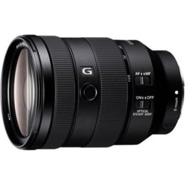 Sony Objektiv &raquo;SEL24105G&laquo; FE 24-105 mm F4 G OSS (SEL24105G) schwarz Akku, Frontdeckel und Objektivbeutel inbegriffen