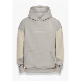 Dropsize Herren Kapuzenpullover &raquo; Herren Heavy Oversize Split Colour V2 Hoodie&laquo; 1 Stk. S