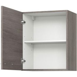 KOCHSTATION H&auml;ngeschrank &raquo;KS-Trea O40-60&laquo; inklusive Einlegeboden, Breite 40 cm, H&ouml;he 60 cm grau