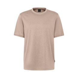 Bugatti Herren Bugatti T-Shirt aus Baumwoll-Mischung beige XXL
