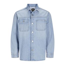Jack & Jones Jack & Jones Herren Jeanshemd &raquo;JJISCOTT JJOVERSHIRT MF 040&laquo; blau S, N-Gr