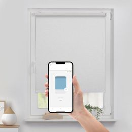 LICHTBLICK ORIGINAL Rollo &raquo;Klemmfix, ohne Bohren&laquo; verdunkelnd Blendschutz Sichtschutz Verdunkelung mit Bohren/ohne Bohren freih&auml;ngend Steuerbar mit 