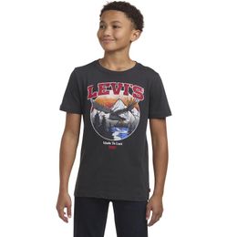 Levi's Kids Jungen Levi's Kids T-Shirt &raquo;LVB SOAR LIKE AN EAGLE TEE&laquo; mit Frontprint im Used Look schwarz 4 (104)