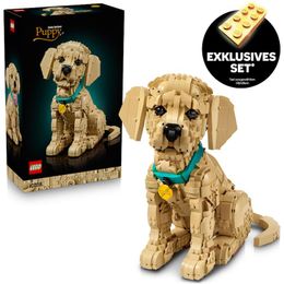 Lego Konstruktionsspielsteine &raquo;Golden Retriever Welpe (11384), Lego Icons&laquo; Konstruktionsspielsteine