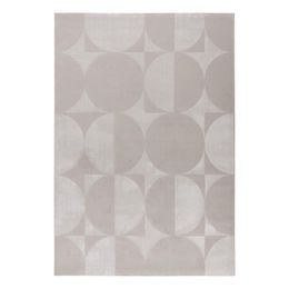 Kayoom Teppich &raquo;Stage 625&laquo; rechteckig 11 mm H&ouml;he weicher Kurzflor, Hoch Tief Struktur, Wohnzimmer Polypropylen