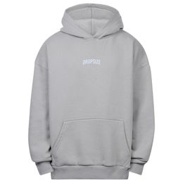 Dropsize Herren Kapuzenpullover &raquo; HEAVY OVERSIZE MIDDLE LOGO HOODIE&laquo; 1 Stk. S