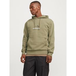 Jack & Jones Jack & Jones Damen Kapuzensweatshirt &raquo;JCOLIMA LOGO SWEAT HOOD BF&laquo; silber S