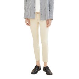 Tom Tailor Damen Tom Tailor 7/8-Jeans mit Doppel-Knopfverschluss beige 34, L&auml;nge 28