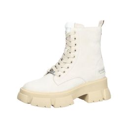 Steve Madden Damen Steve Madden Schn&uuml;rstiefelette &raquo;Steve Madden Stiefelette Veloursleder&laquo; beige 40