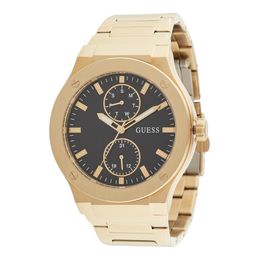 Guess Analog Watch male Gold size One Size