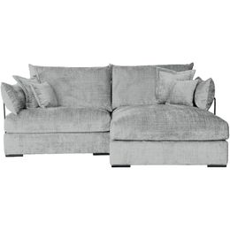 Home Affaire Ecksofa &raquo;Casa XXL L-Form, Breite 247 cm&laquo; Mega-Sofa, Cord oder Chenille-Struktur w&auml;hlbar, mit Federkern! 100% Polyester