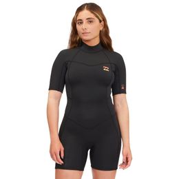 Billabong Damen Neoprenanzug &raquo;2/2mm Synergy&laquo; schwarz XS-S/163-168cm & 47-57kg
