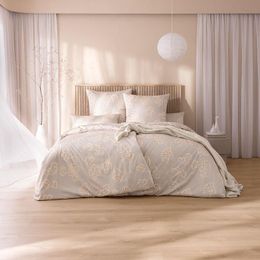 Estella Bettw&auml;sche &raquo;Antje&laquo; 3 tlg. Edler Schweizer Premium-Satin aus 100% Baumwolle Schweizer Satin, Obermaterial: 100% Baumwolle