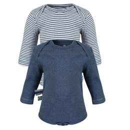 Organicera Romper/Bodysuit 'OrganicEra L/S Set - 2 Pcs' boy Blue size 80