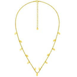 Bs Schmuckdesign Necklace 'Leaf' female Gold size 40 - 45 cm