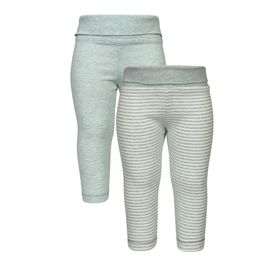 OrganicEra Leggings 'Set' Gr&ouml;&szlig;e 80 aqua