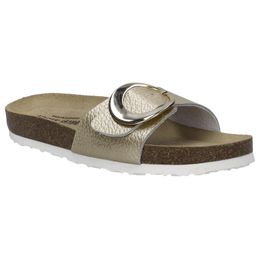 Josef Seibel Damen &raquo;Hermine 14&laquo; , Plateau, Sommerschuh, Schlappen, Schlupfschuh mit Softfu&szlig;bett gold 36