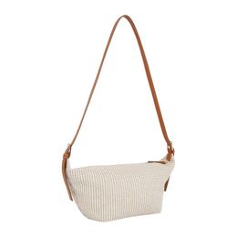 Tommy Hilfiger Damen &raquo;TH PREMIUM BEACH LE SLING BAG&laquo;, Fr&uuml;hlingsmode, Damen Mini Bag, Schultertasche mit Streifen beige