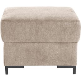 DOMO collection Hocker &raquo;Ledas&laquo; in vielen Farben erh&auml;ltlich beige