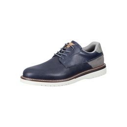 Rieker Lace-Up Shoes 'Schn&uuml;rer' male Blue size 45