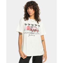 Billabong Damen T-Shirt &raquo;California Love&laquo; wei&szlig; S