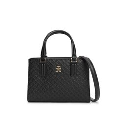 Tommy Hilfiger Damen Tragetasche &raquo;TH DAILY MINI TOTE MONO&laquo; Damen Handtasche, Umh&auml;ngetasche, Schultertasche mit TH-Schmuckelement