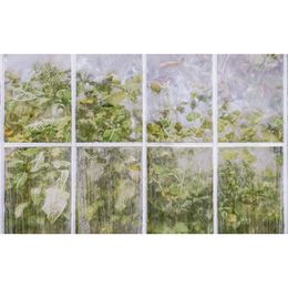 Komar Fototapete &raquo;Digitaldruck Vlies - Secret Stash - Gr&ouml;&szlig;e 400 x 250 cm&laquo; bedruckt floral gebl&uuml;mt gemustert tropisch glatt Wohnzimmer, Schlafzimmer bunt 