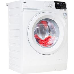 AEG Waschmaschine 6000 &raquo;LR6A648&laquo; 8 kg 1400 U/min Hygiene-Programm mit Dampf: Entfernt zuverl&auml;ssig Viren und Bakterien wei&szlig; Aqua Control System - 