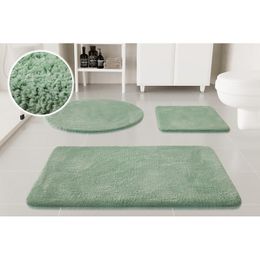 OTTO home &raquo;Neele&laquo; H&ouml;he 20 mm rutschhemmend beschichtet schnell trocknend Badteppich, getuftet, modern, Uni, antirutsch, flauschig, Hochflor Polyester
