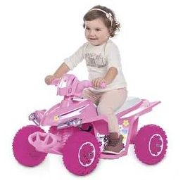 Carromco Elektro Quad "Flowers" f&uuml;r Kinder,pink,