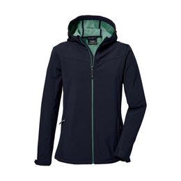 Killtec Damen Softshelljacke &raquo;KOS 179 WMN SFTSHLL JCKT 2&laquo; Wind- und wasserabweisende Damen-Softshelljacke, individuell anpassbar blau 38