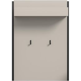 Home Affaire Garderobenpaneel &raquo;RAK, Breite 75 cm, 2 Garderobenhaken, 1 Kleiderstange, 1 Ablageboden&laquo; Flurgarderobe, Paneel, Wandgarderobe, Wandpaneel,