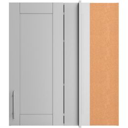 KOCHSTATION Eckh&auml;ngeschrank &raquo;KS-Ahus&laquo; Breite 80 x 45 cm grau