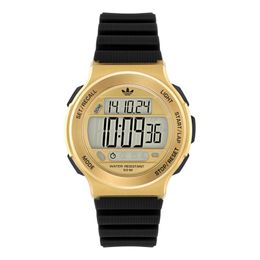 adidas originals Damen adidas originals Chronograph &raquo;EXPRESSION THREE DIGITAL&laquo; Quarzuhr, Armbanduhr, Herrenuhr, Damenuhr,Silikonarmband,Stoppfunktion 