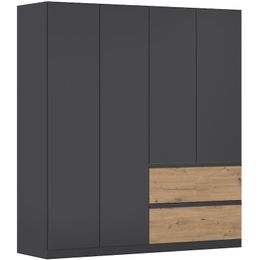 Rauch Dreht&uuml;renschrank &raquo;Kleiderschrank Schrank Garderobe W&auml;scheschrank Schlafzimmer JOEL&laquo; in 3 verschiedenen Ausstattungen BASIC/CLASSIC/PREMIUM, mit 