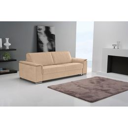 Egoitaliano Schlafsofa &raquo;Cecilia, modern & elegant, erstklassiger Sitzkomfort, Dauerschl&auml;fer&laquo; inkl. Matratze und hochwertigem Metallbettrahmen, toller 